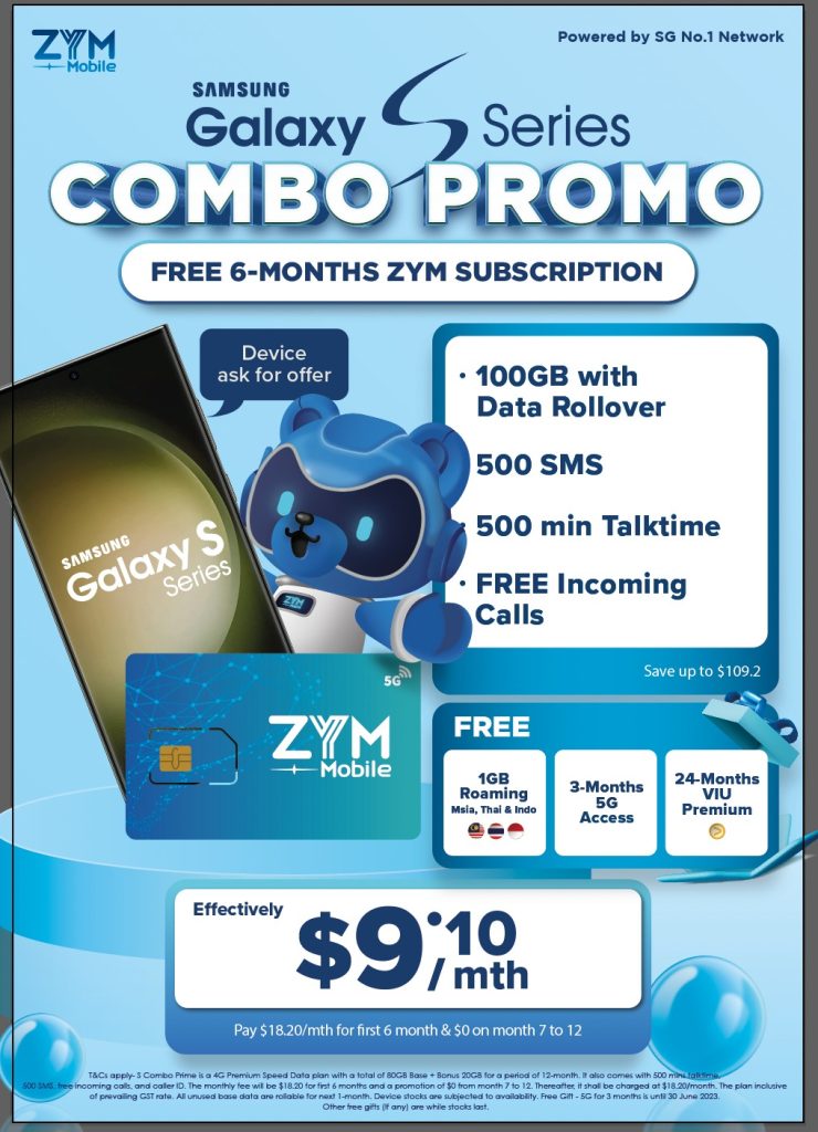 S23 Device & Combo plan | ZYM Mobile