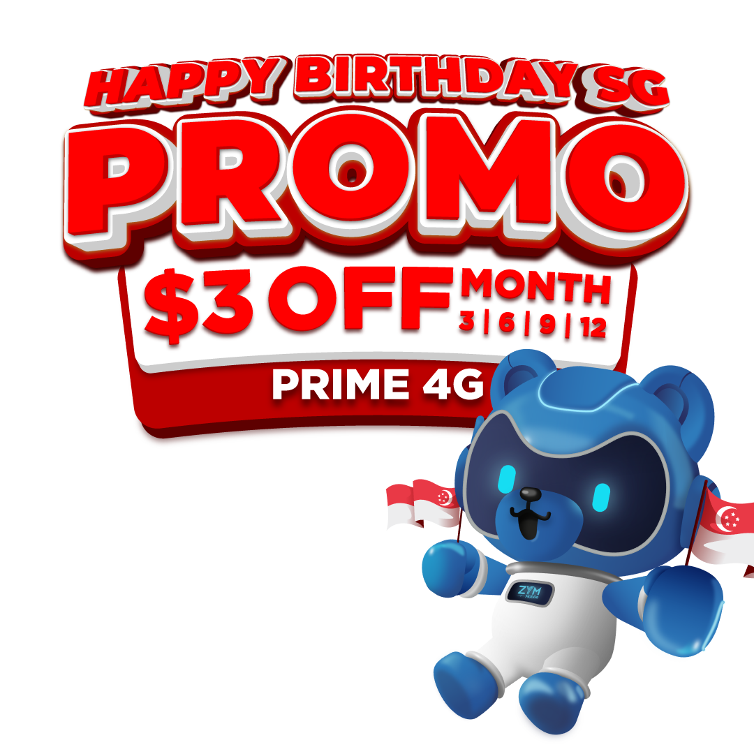 ZYM Mobile | SG Premium speed 4G/5G SIM-only plan with ZYM mobile